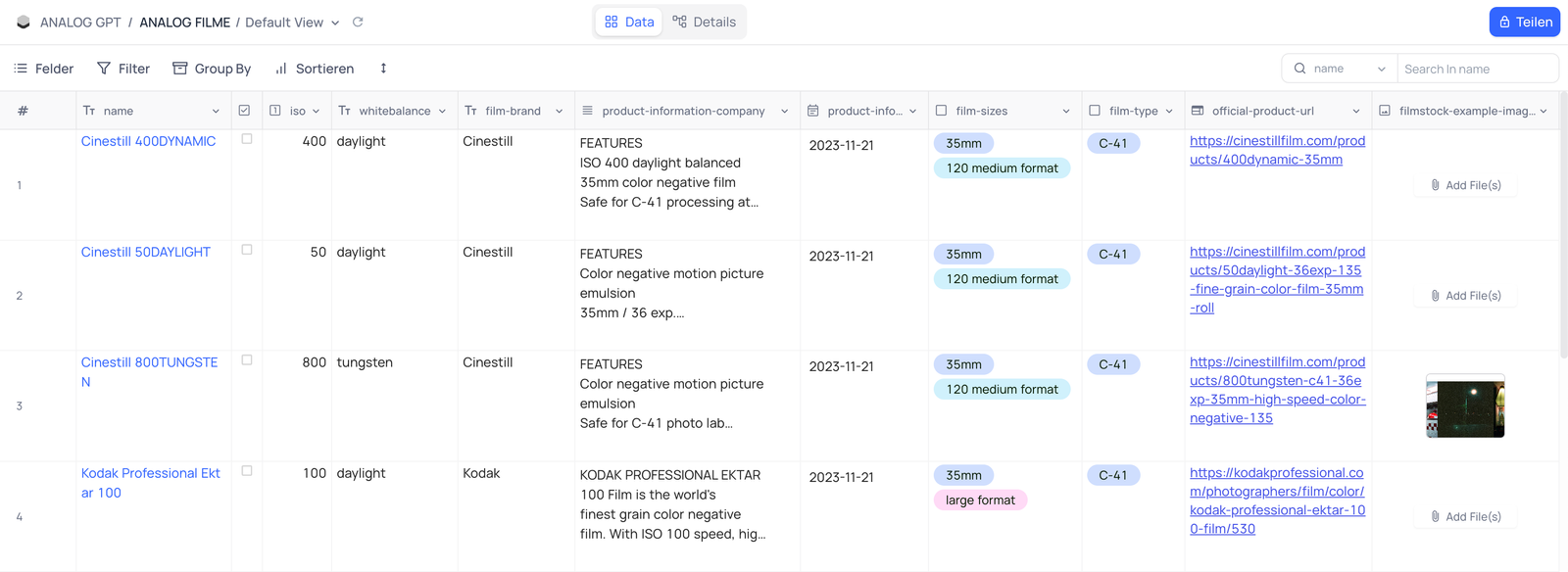 Eigenes GPT mit dynamischer Datenbankanbindung: Mit ChatGPT & NocoDB